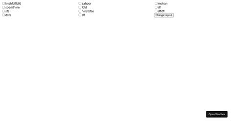 Flexbox Checkbox Radio Codesandbox