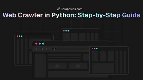 Web Crawler In Python A Step By Step Guide For 2025