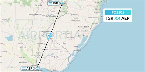 Fo5101 Flight Status Aero Flightops Uk Limited Puerto Iguazu To Buenos