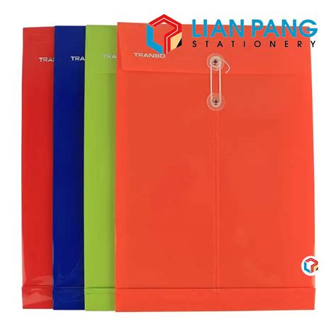 A4 Envelope File Folder String And Button Document Envelope
