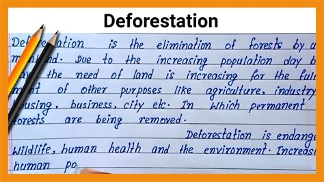 Write Short Note On Deforestation At Pamela Harvey Blog