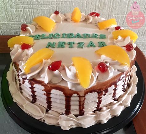 Pastel De Tres Leches Con Fruta