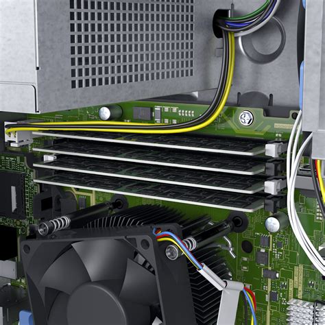 Details Matter A Focus On Internal Components 3d Modeling For Dell Enterprise Server Digital