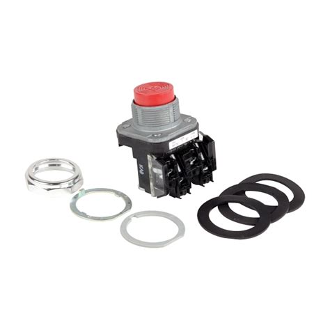 Allen Bradley 800t Pb 305mm Fs Terminal Guard Extended Head Momentary