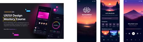 Meditation App Deign Midjourney Tutorial Figma Community