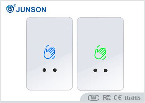 No Touch Exit Push Button Surface Mount ABS Face Plate With NO NC COM Output