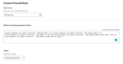 How To Use Cloudflare Firewall Rules To Protect Your Wordpress Website