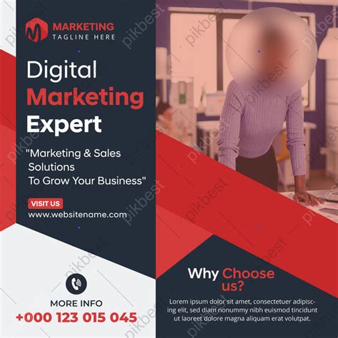 ภาพโปสเตอร์การตลาดโซเชียลมีเดีย เทมเพลต แบบ Ai ดาวน์โหลดฟรี Pikbest