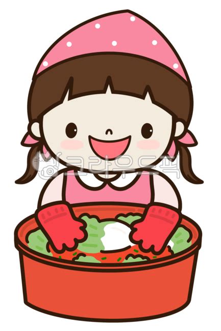 김장 김장일러스트 유치원 유아김장일러스트 김장체험 사진 이미지 일러스트 캘리그라피 Pepper83작가