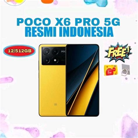 Jual Xiaomi Poco X Pro G Ram Gb Dan Internal Gb Garansi Resmi Indonesia Di Seller