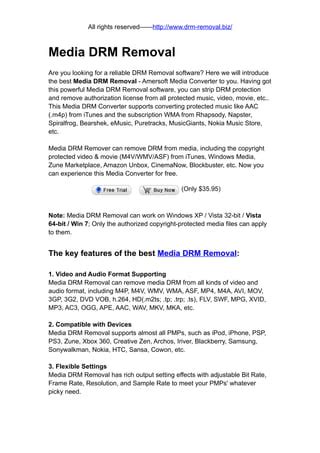 Media Drm Removal PDF