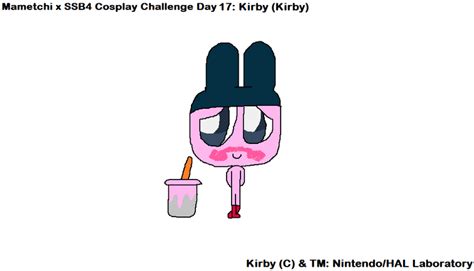 Mametchi X Ssb4 Cosplay Challenge Day 17 Kirby Kirby Fandom