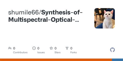 Github Shumile66synthesis Of Multispectral Optical Images From Sar Optical Multitemporal Data