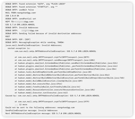Jenkins Failed To Send Email Ask A Question Jenkins