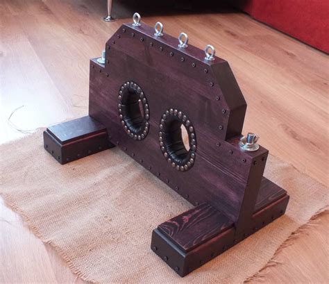 Ankle Table Cuffs Bdsm Furniture Dungeon Furniture Bdsm Etsy