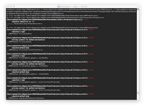 Ios Compilation Error On Promisekit Stack Overflow