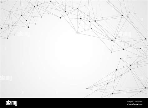 Big Data Visualization Social Network Or Business Analytics Representation Abstract Graphics