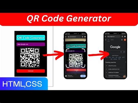 QR Code Generator Using Html Css And Javascript Codethis YouTube