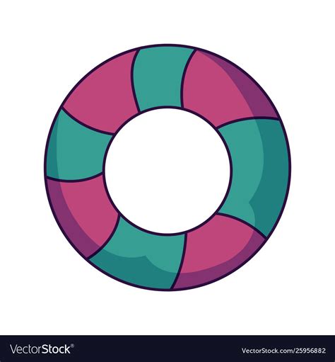 Float Protection Summer Accessory Icon Royalty Free Vector