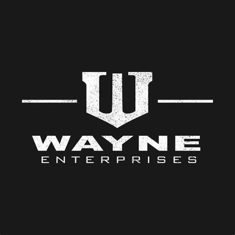 Wayne Enterprises Logo Design On Teepublic Wayne Enterprises Logo Png