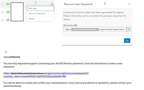 Not Able To Recover User Password In Arcgis Monito Esri Community