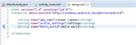 Android Why Do The Resources And Stringsxml Tabs Not Match Stack