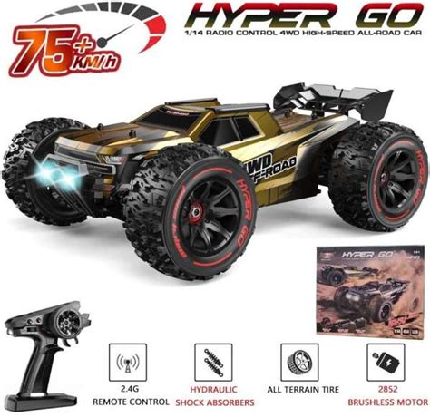 Mjx Hyper Go 14210 V3 1 14 Scale Brushless Rc Basher Truck 80 Kmh Hobby Centeral