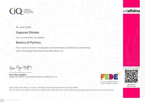 sapana shinde on linkedin python learning coding uniathena education