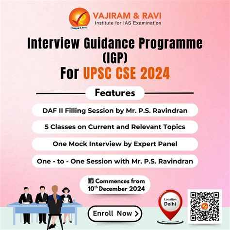 Upsc Interview Guidance Program 2024 Upsc Mock Interview