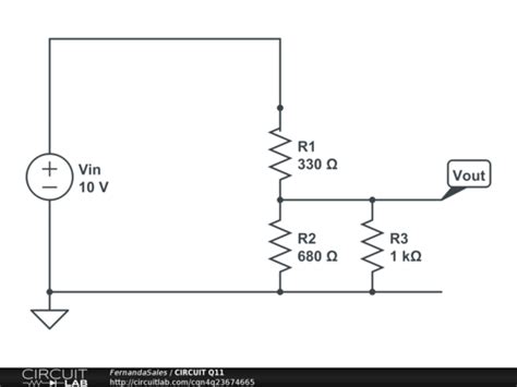 CIRCUIT Q CircuitLab