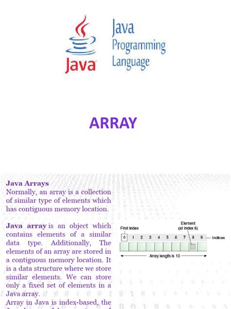 Java Array Pdf