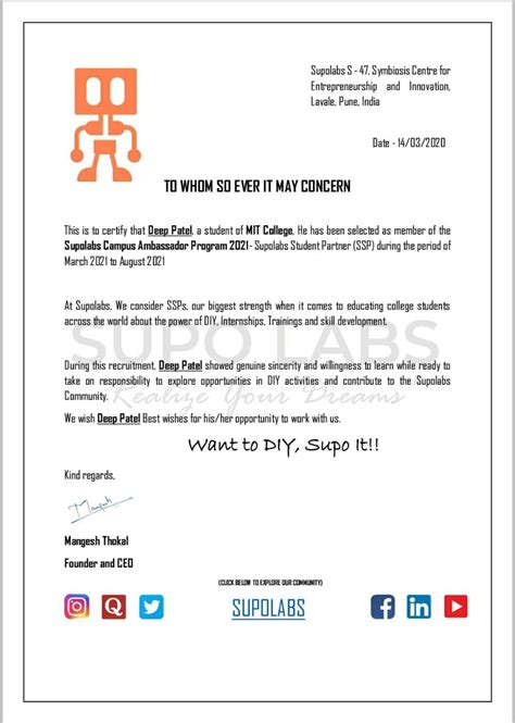 Learning Growing Internship Recruitment Education Opportunity Deep Patel 16 Comments