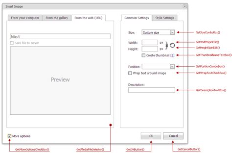 Image Dialogs Aspnet Web Forms Controls Devexpress Documentation