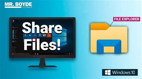 How To Share Files From File Explorer On Windows 10 Youtube