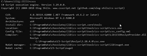 Directorynotfoundexceptioncprogramdatacs Scriptshellextension