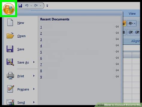 How To Convert Excel To Dat With Pictures Wikihow