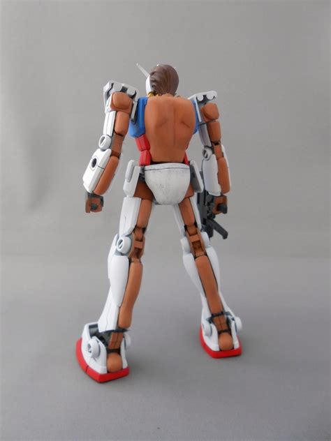 Custom Build HGUC 1 144 RX 78 2 Gundam REVIVE Naked Armor