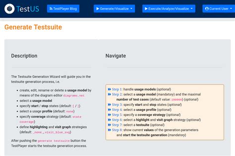 Generate And Visualize Test Suites Tools For Model Based Testing