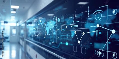 Displaying A Digital Dashboard Monitoring Patient Service Quality