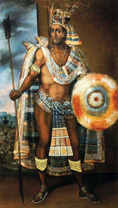 Hernan Cortes And The Aztecs Moctezuma Hernan Cortes Hi Res Stock
