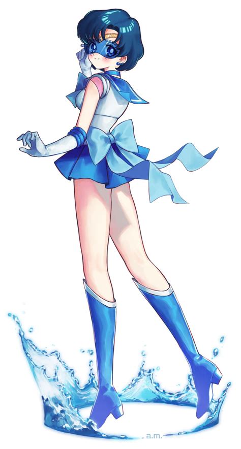 Sailor Mercury Bishoujo Senshi Sailor Moon Drawn By P M Ame Danbooru