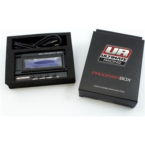 Ultimate Racing ESC PROGRAM BOX Nopeudensäädin tarvikkeet Hobbyfactory Oy