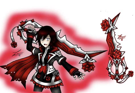 Keyblade Wielder Ruby Rose Art By Exusiasword R Rwbycritics