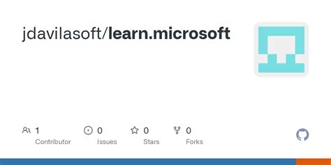 Github Jdavilasoft Learn Microsoft