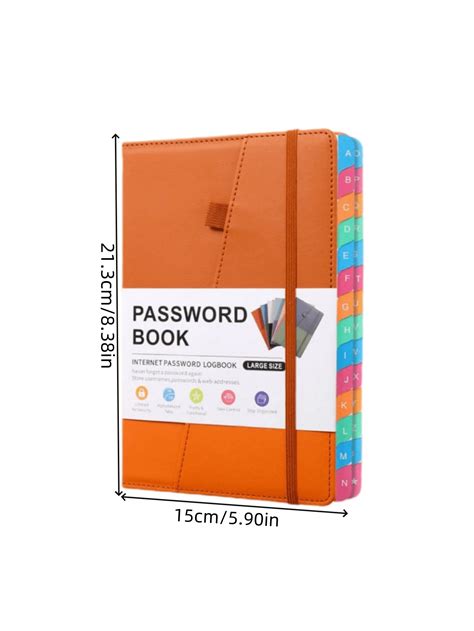 Password Book A Letter Label Password Notebook Computer And Website Login Password Manager