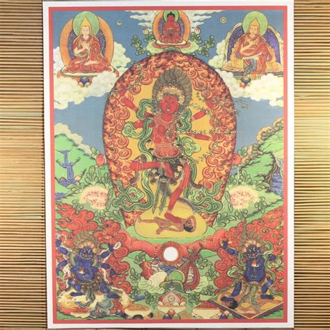 Kurukulla Tibetan Thangka Etsy
