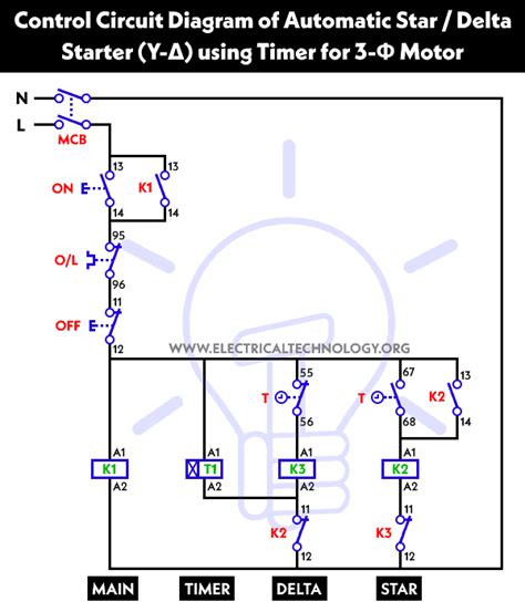 Star Delta Connection Diagram In Hindi Star Delta Wiring Dia
