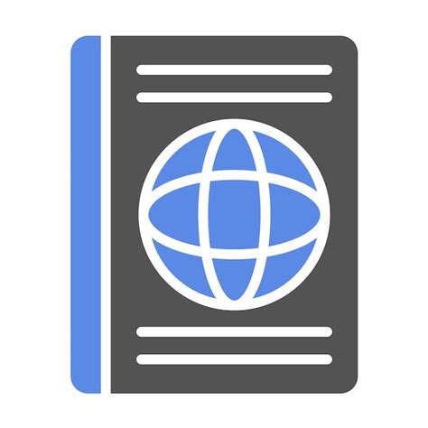 Vector Design Passport Icon Style Premium Vector