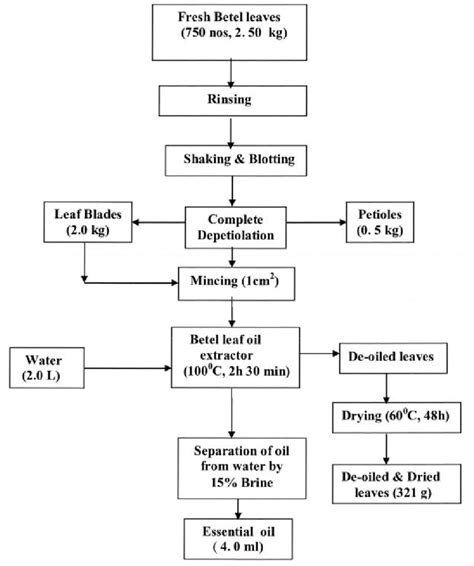 Material Flow Process Chart