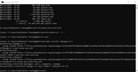 How To Install Django 22 On Windows 10 By Wihlarko Prasdegdho Medium